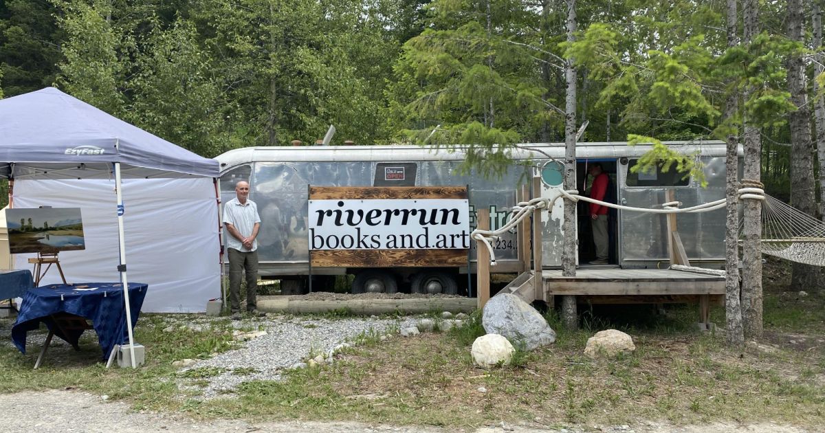 Riverrun Books and Art at Columbia Wetlands Outpost, Golden, BC