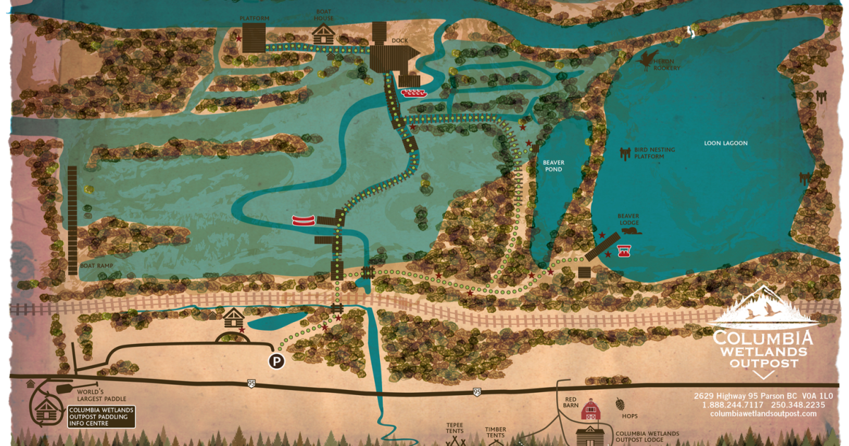Columbia Wetlands Outpost Maps
